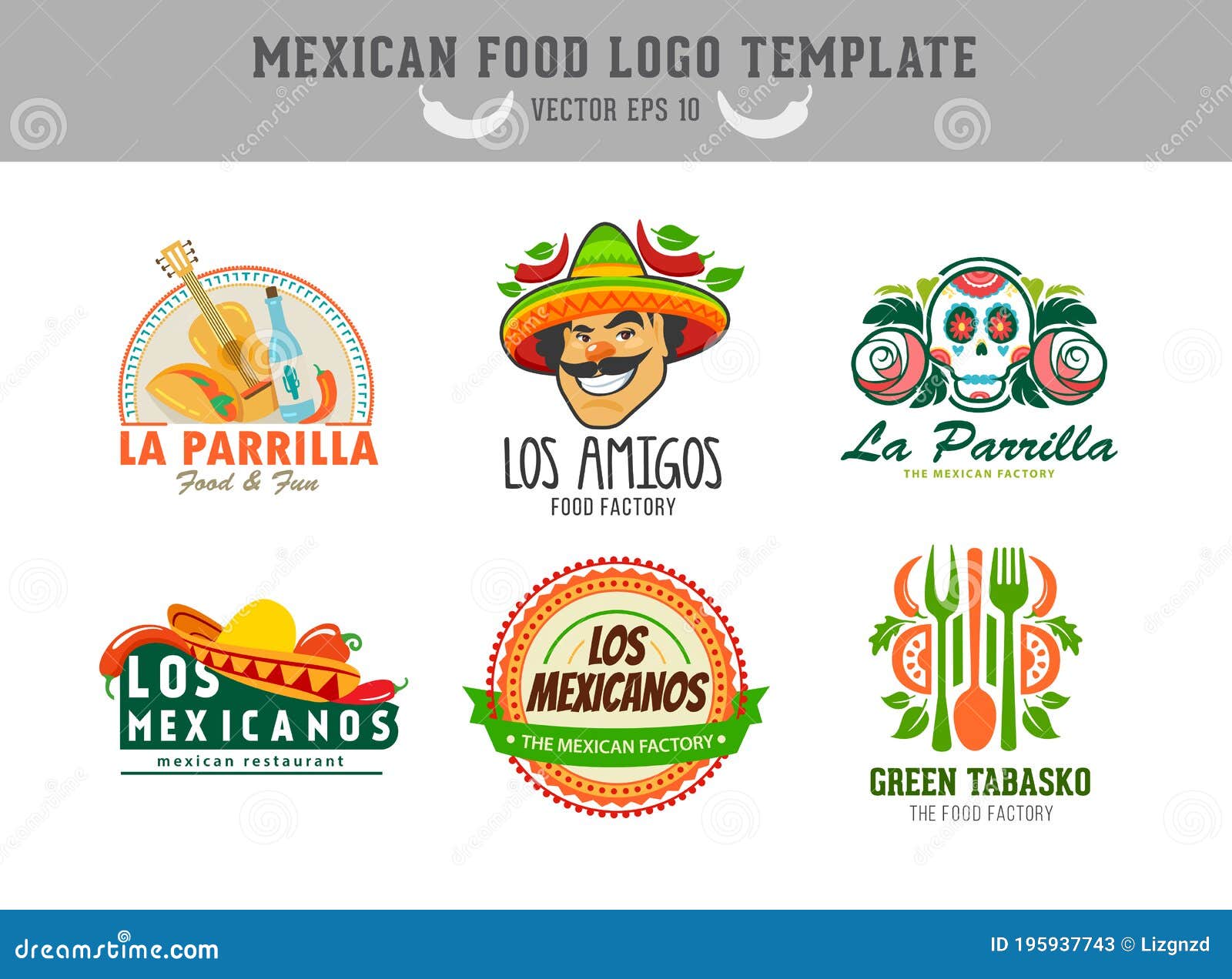 Mexican Food Logo