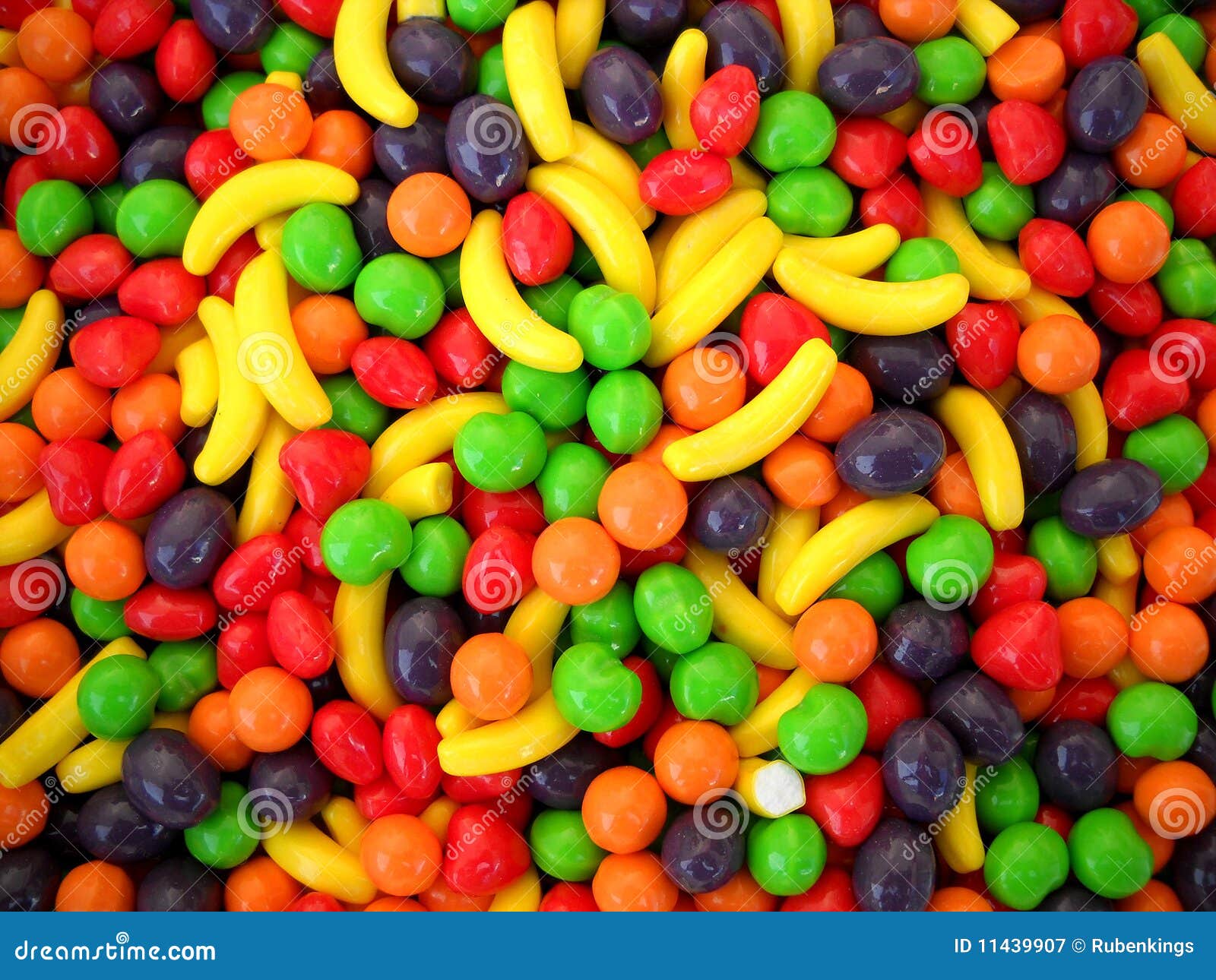 Mexican Fruity Color Candies. Stock Image - Image of figures, apples ...