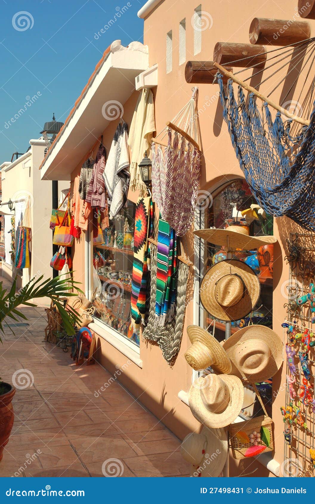 Mexican Goods on Display for Sale Stock Image - Image of sale, lucas ...