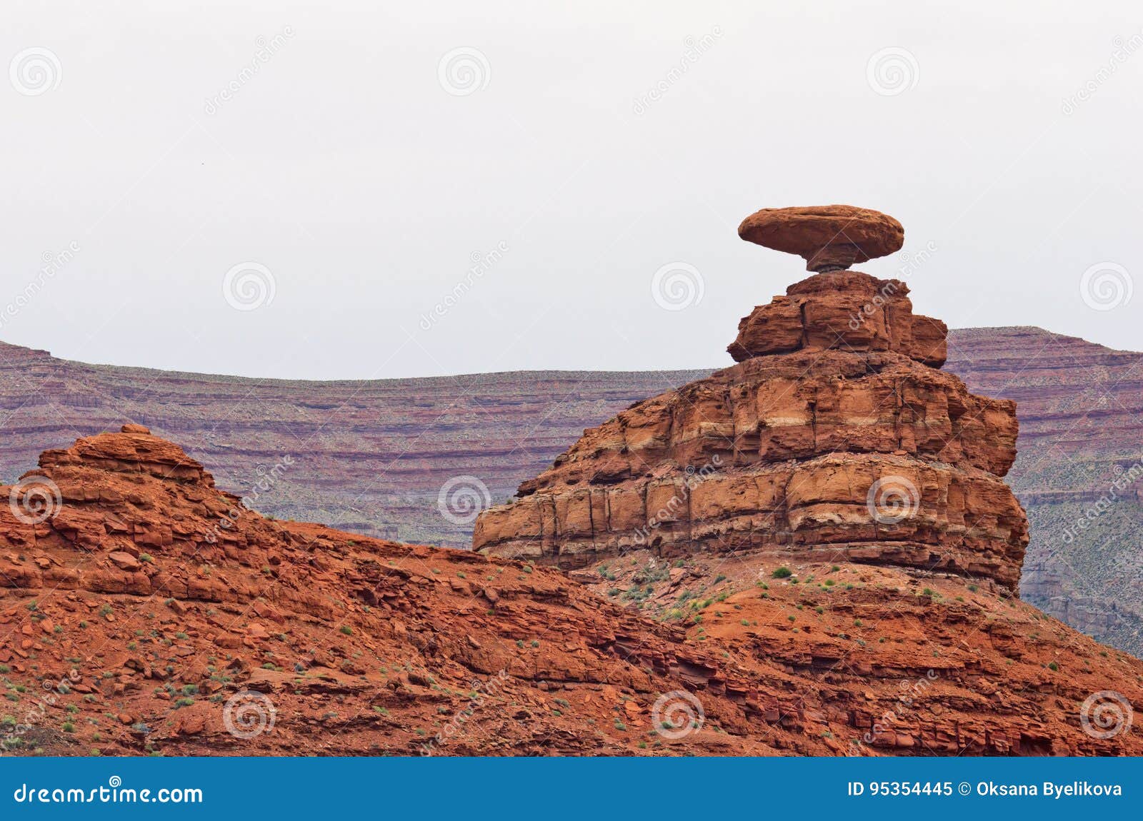 The Mexican Hat Rock , Utah. USA Stock Image - Image of america ...