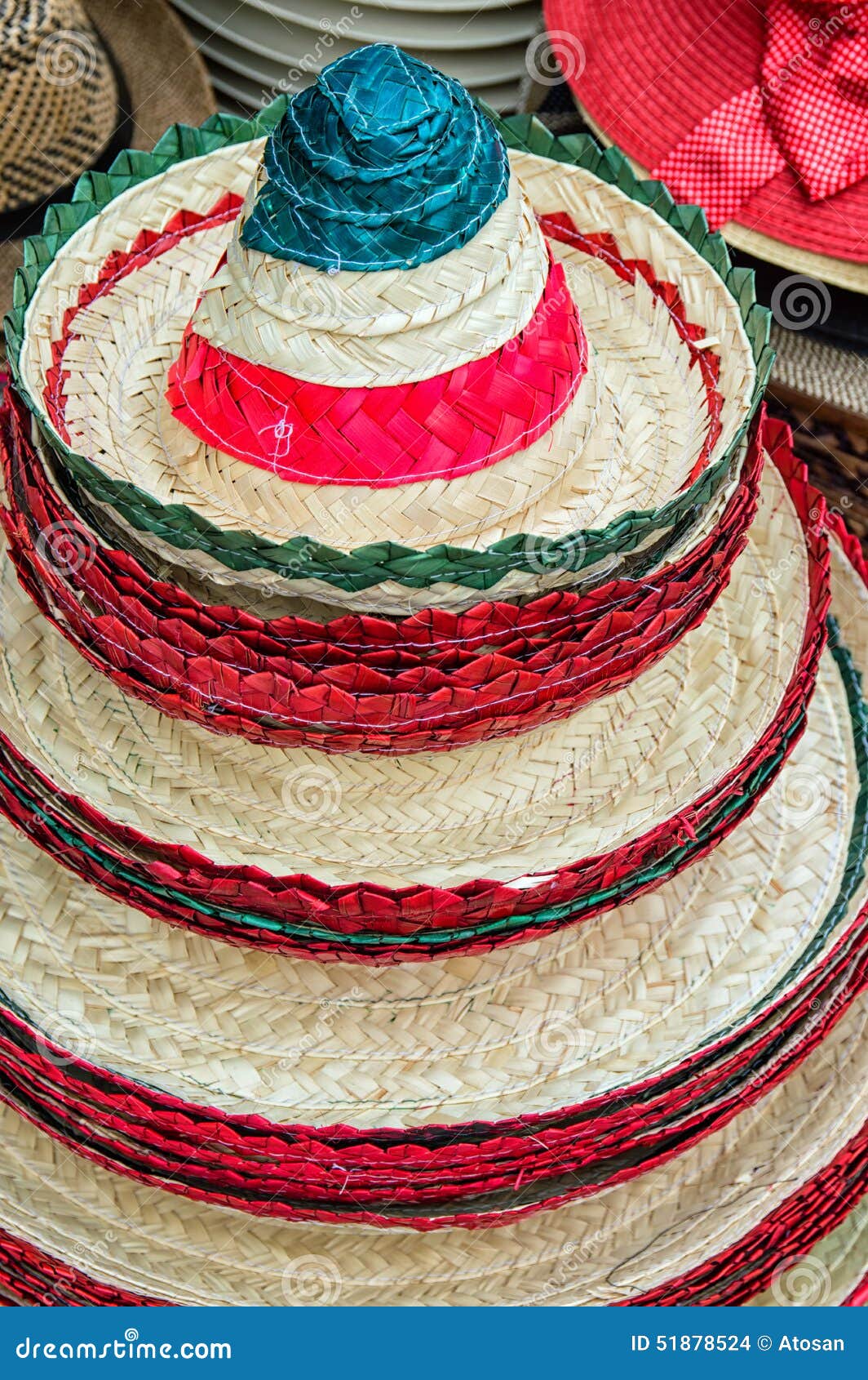 Mexican Hats stock photo. Image of equipment, personal - 51878524