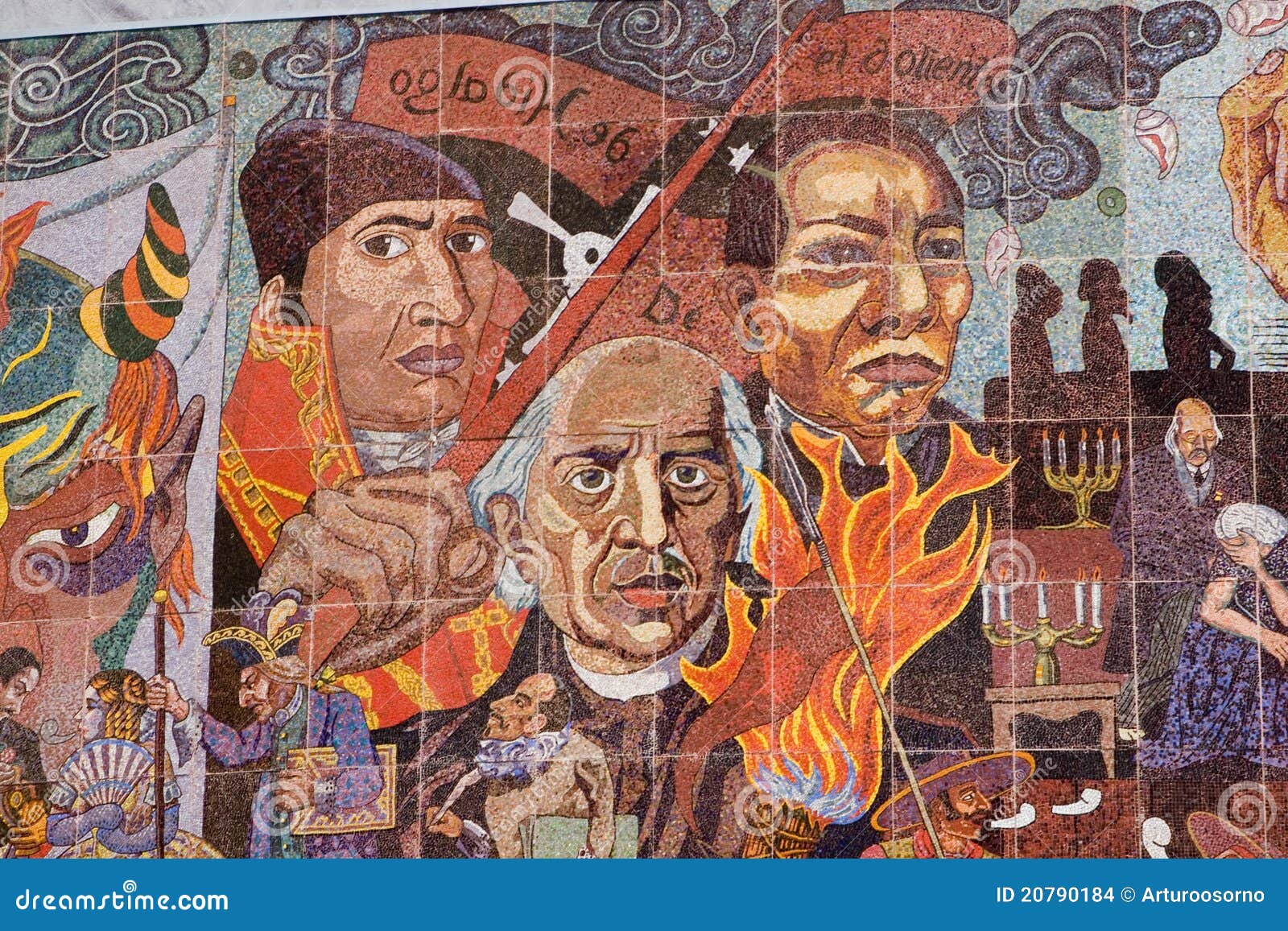 Mexican Heroes Paintings