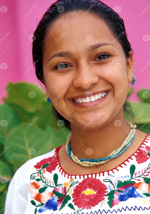 Mexican Lady stock image. Image of fashion, mexico, expression - 1257753