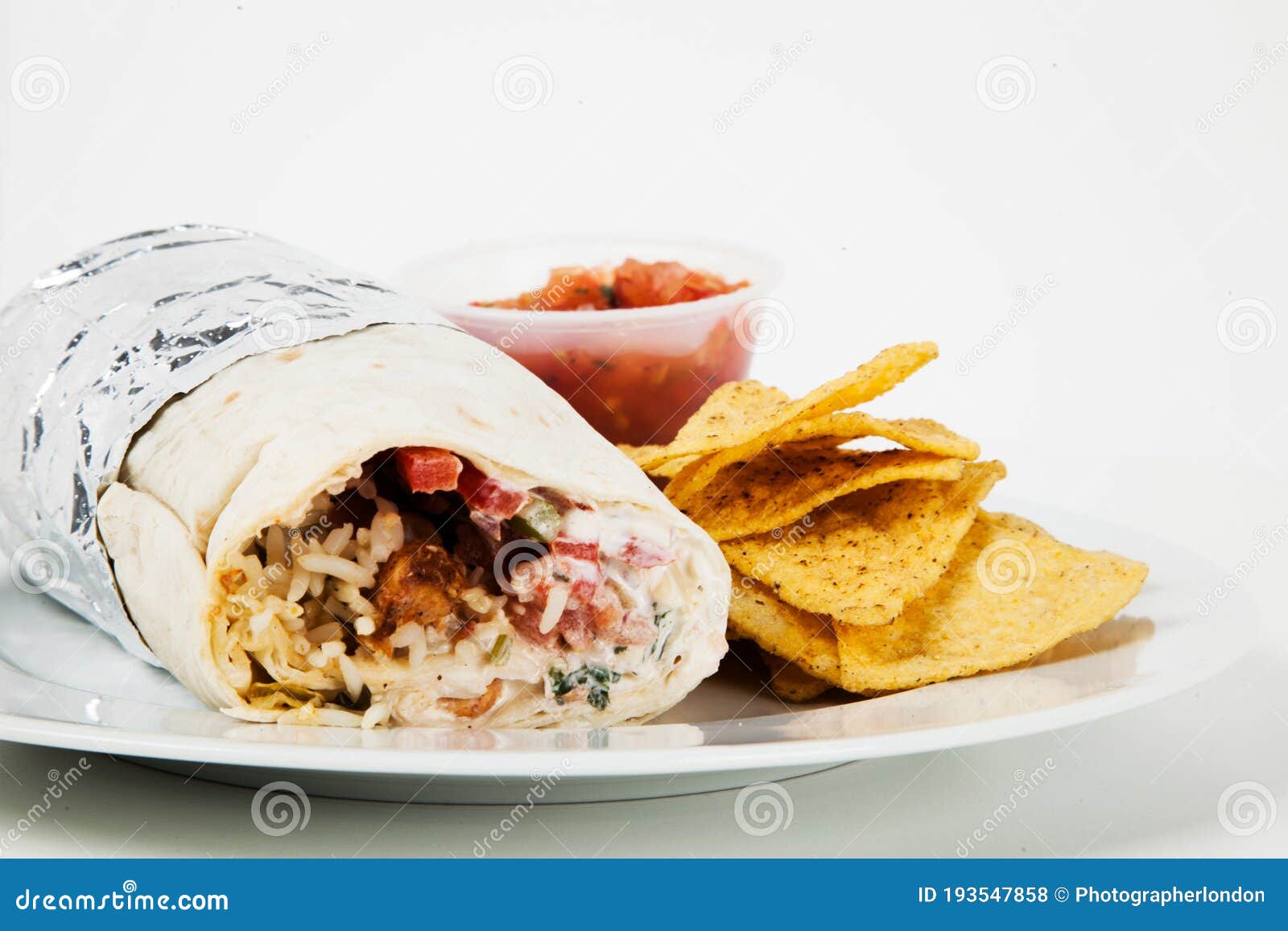 Close up of Mexican Lunch stock photo. Image of gourmet - 193547858
