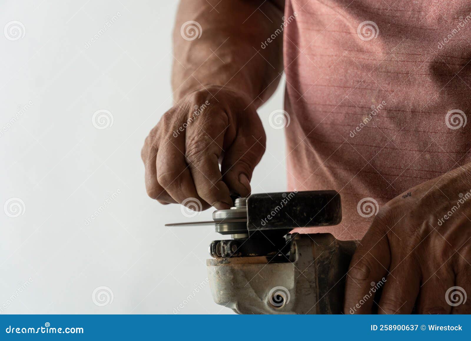 Mexican Man Looking for Tools in His Toolbox Stock Image - Image of ...