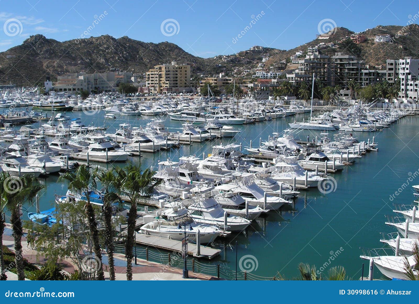 Mexican marina stock photo. Image of water, apartments - 30998616
