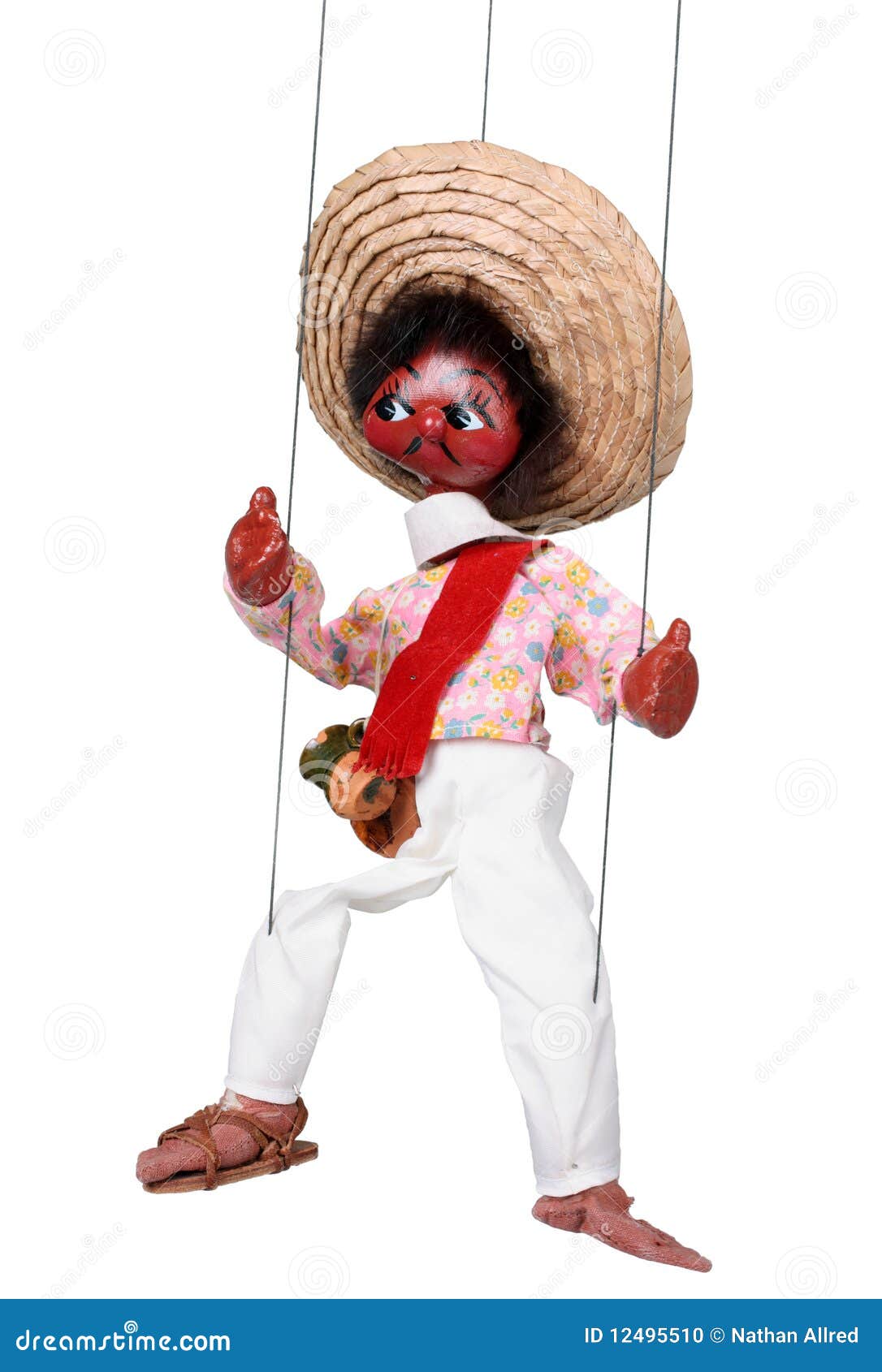 Mexican marionette stock photo. Image of attached, puppeteer - 12495510