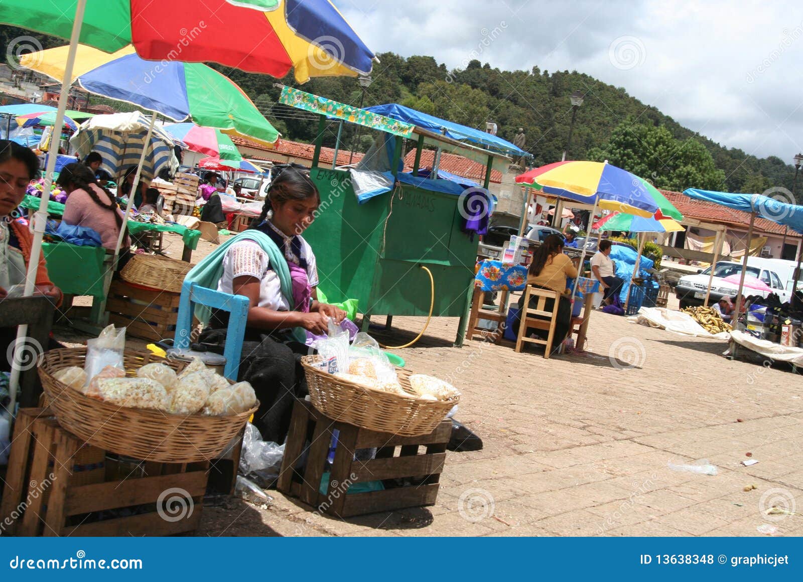 Mexican market editorial stock photo. Image of maya, typical - 13638348