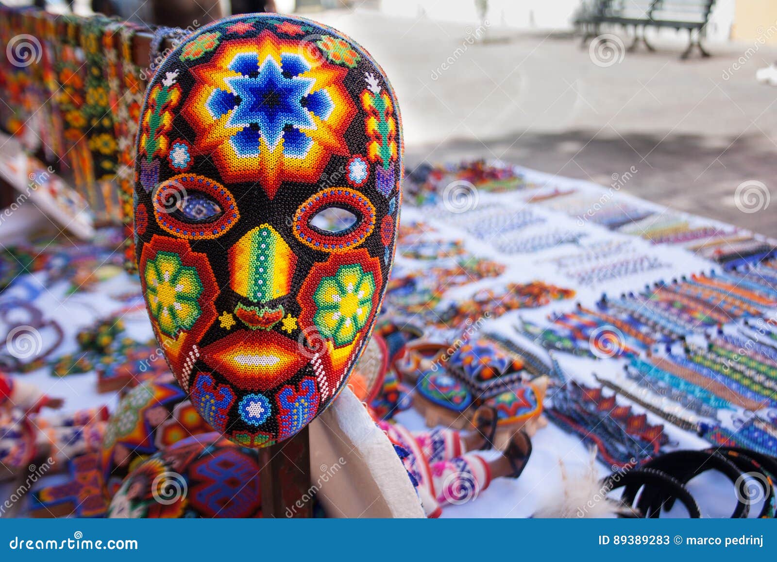 Mexican mask stock image. Image of face, colors, fruit - 89389283