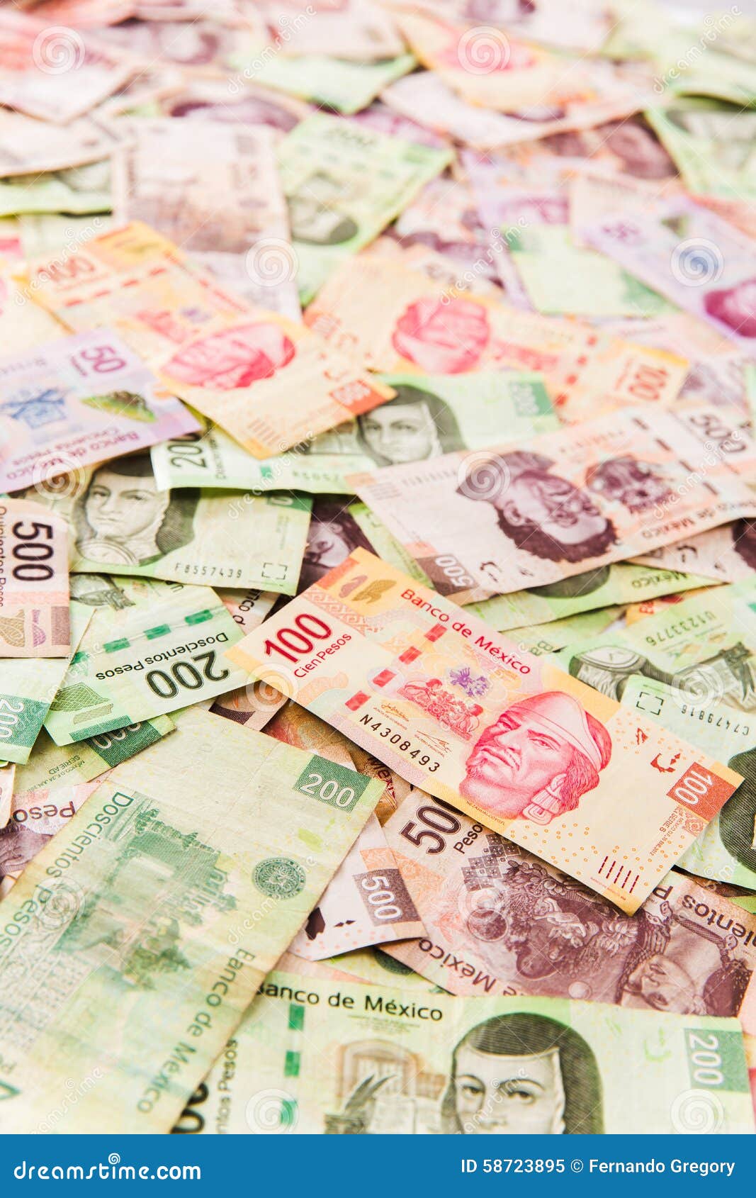Mexican money background stock image. Image of economy - 58723895