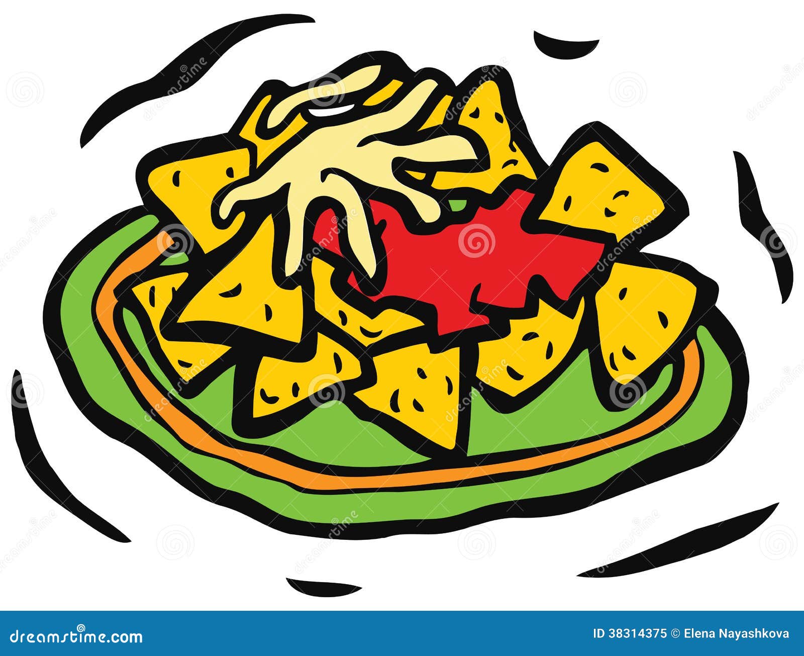 Mexican Nachos Cartoon Vector | CartoonDealer.com #43481153 Mexican Nachos Cartoon Vector | CartoonDealer.com #43481153