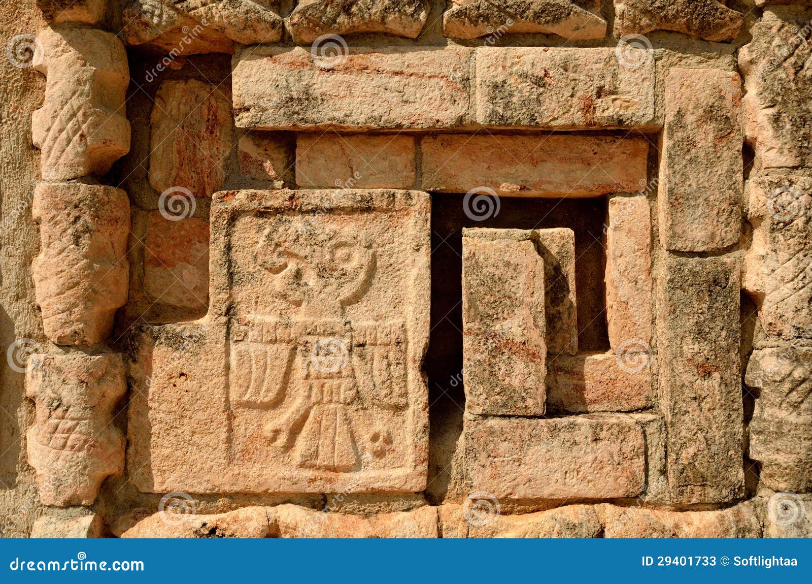 Mexican Ornaments and Symbols on the Pyramids of the Maya of Yucatan ...