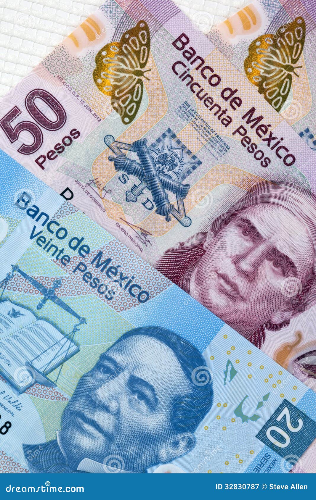 Mexican Pasos - Banknotes of Mexico Editorial Photography - Image of ...