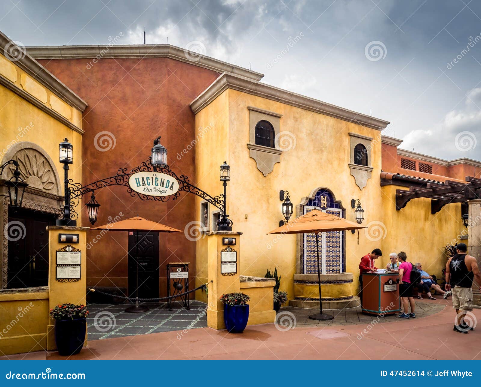 Mexican Pavilion, World Showcase, Epcot Editorial Stock Image - Image ...