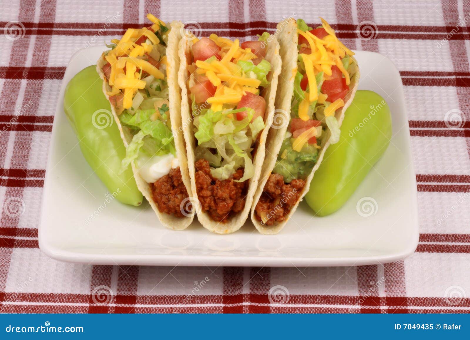 Mexican perfect tacos stock image. Image of dinner, tacos - 7049435
