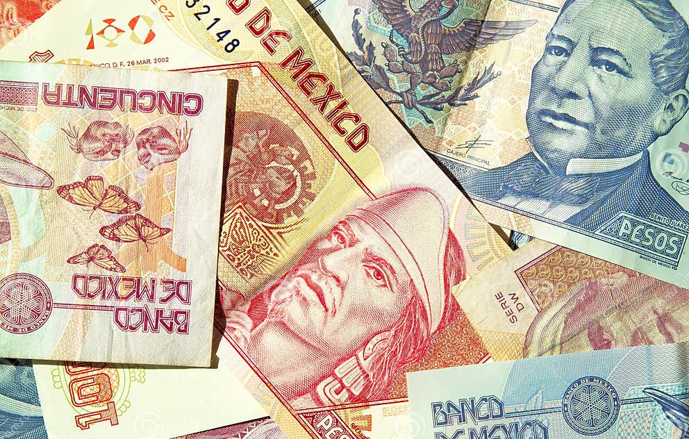 Mexican Pesos de Mexico stock image. Image of currency - 112905