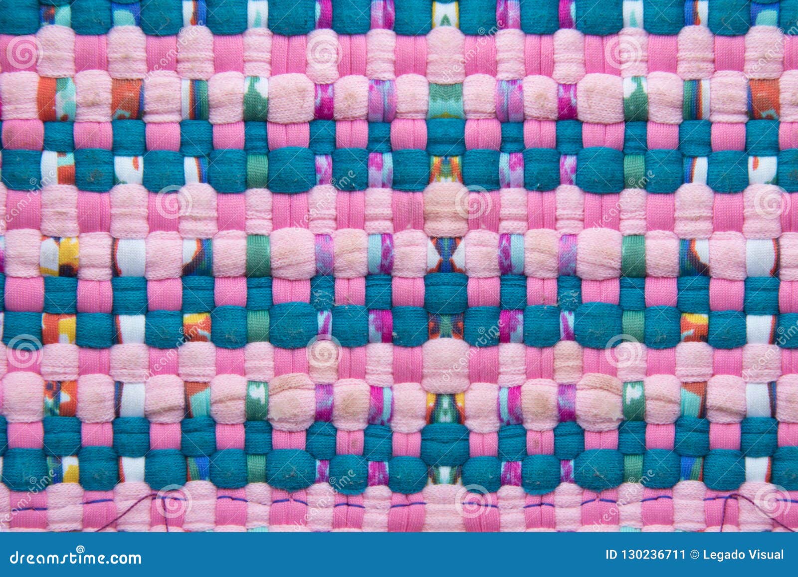 Mexican Pink Fabric Pattern HANDCRAFTED Stock Image - Image of modern ...