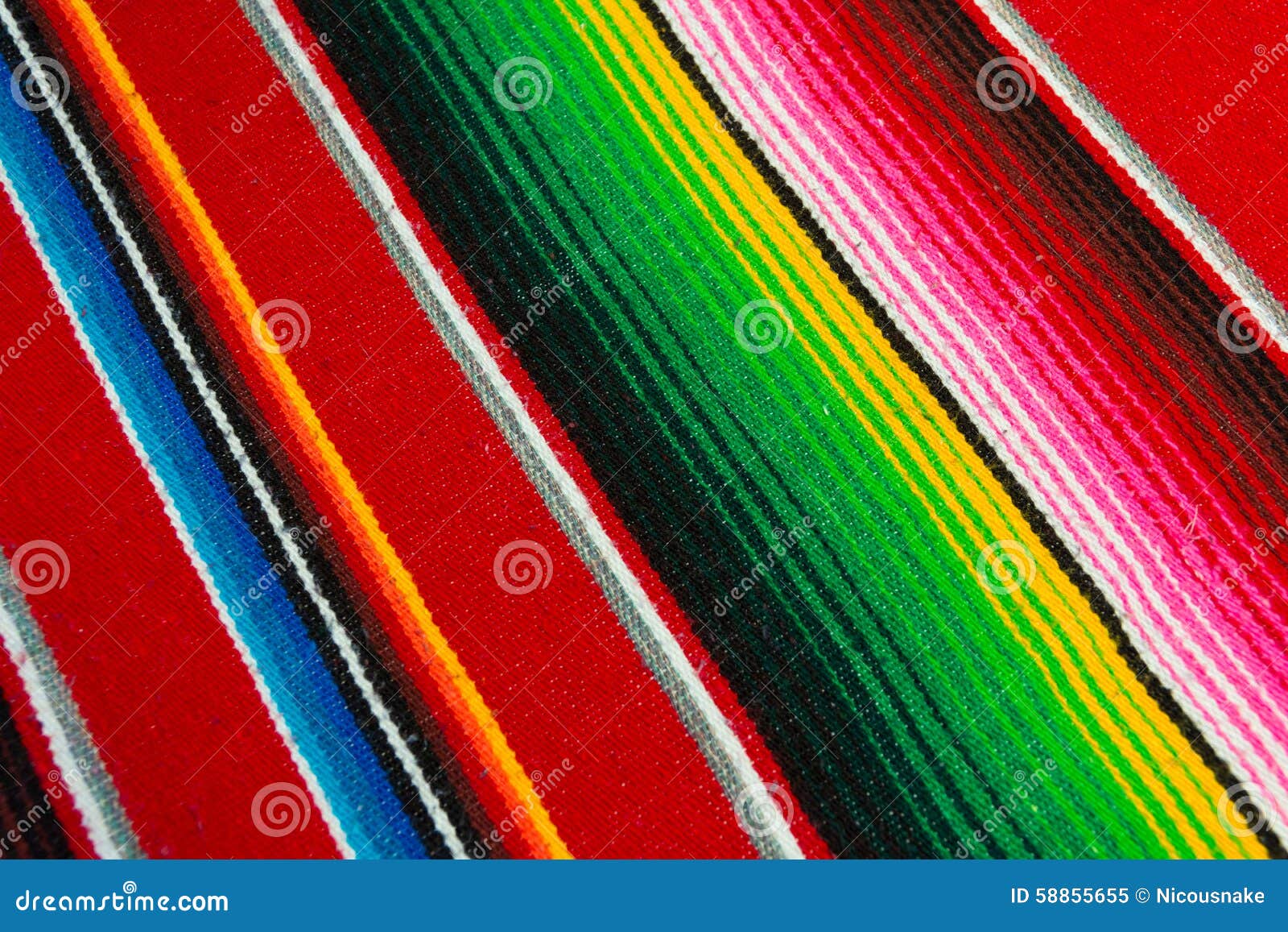 Mexican Poncho stock image. Image of abstract, hispanic - 58855655
