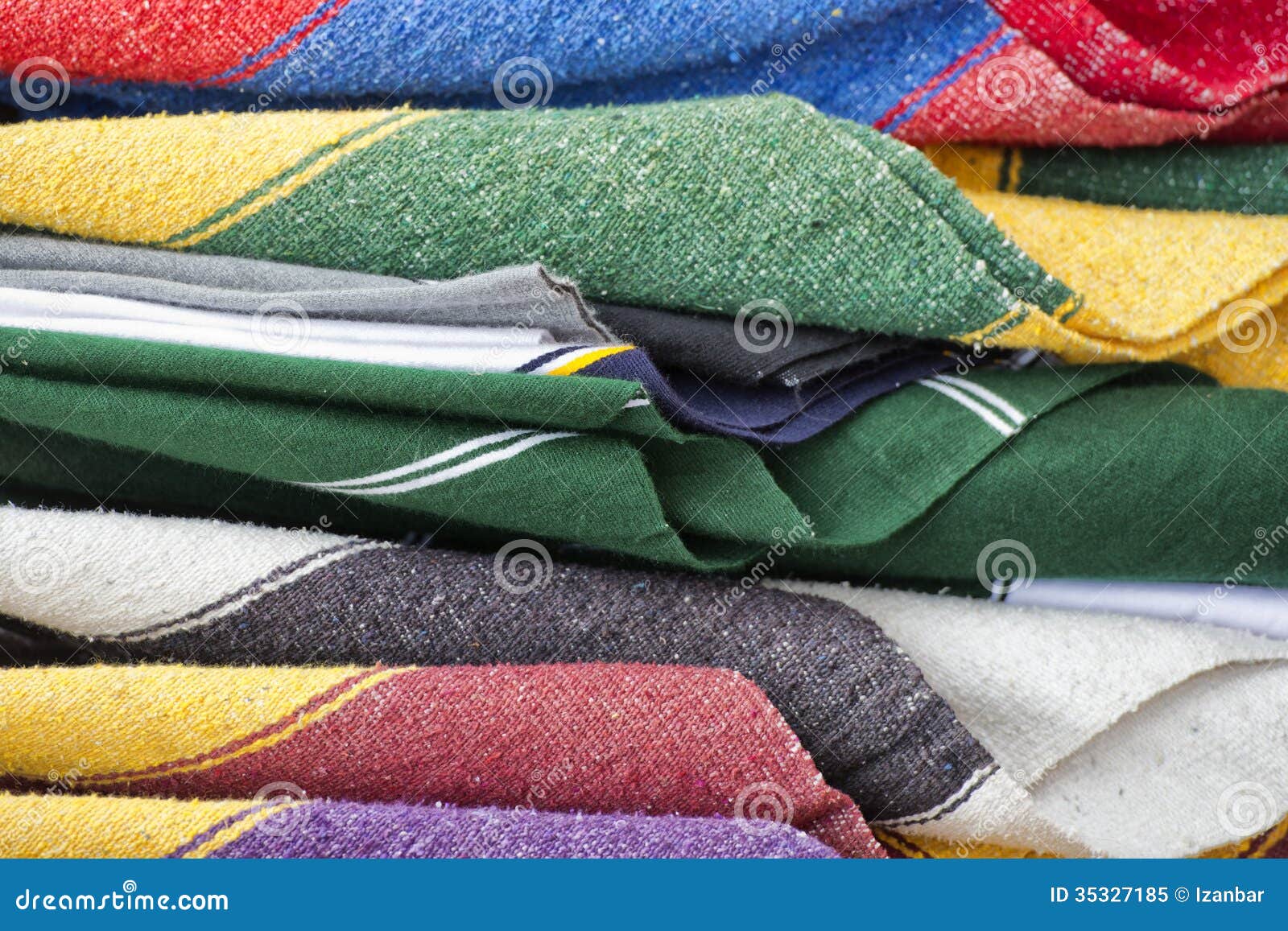 Mexican poncho fabric stock image. Image of hispanic - 35327185
