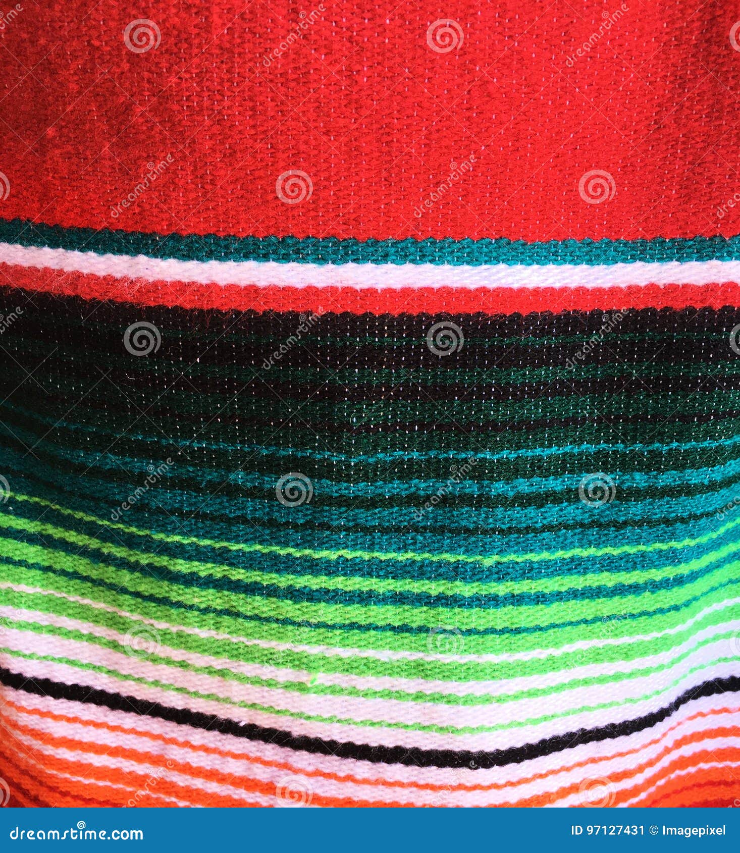 Mexican poncho striped stock image. Image of mexico, textile - 97127431