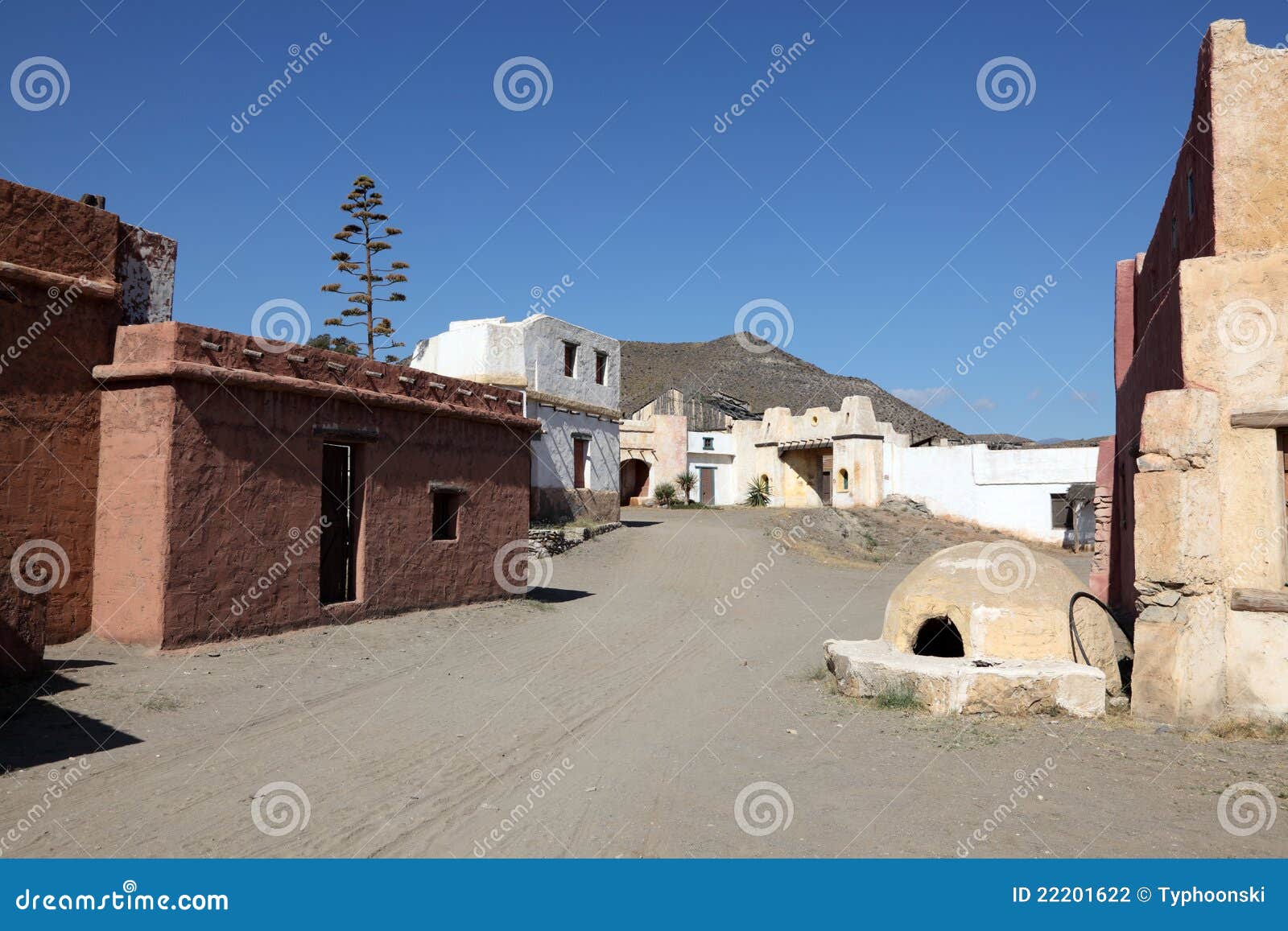 Mexican pueblo village stock photo. Image of mexican - 22201622