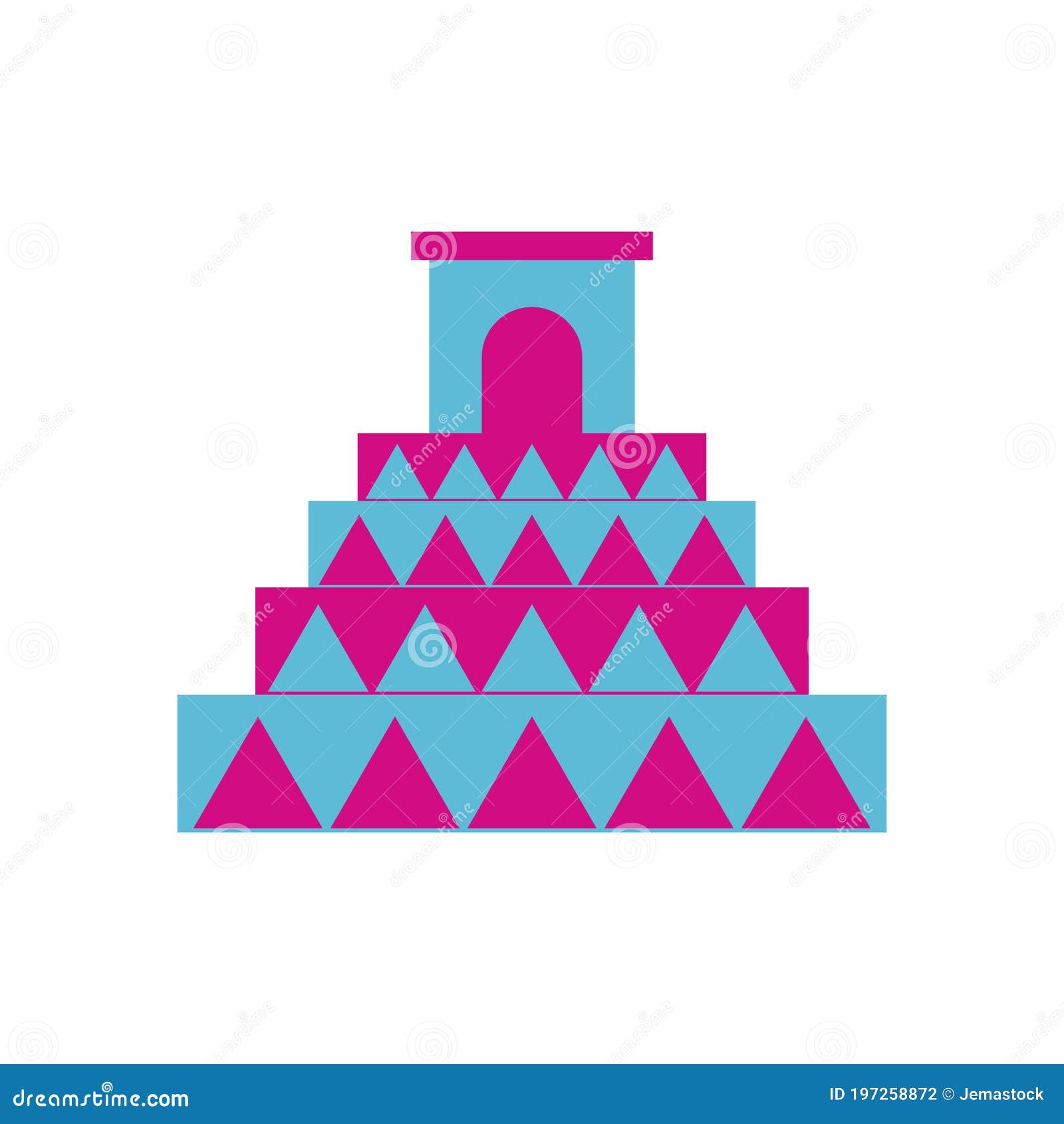 Bloom's Pyramid Taxonomy Illustration, Educational Tool Black And White ...