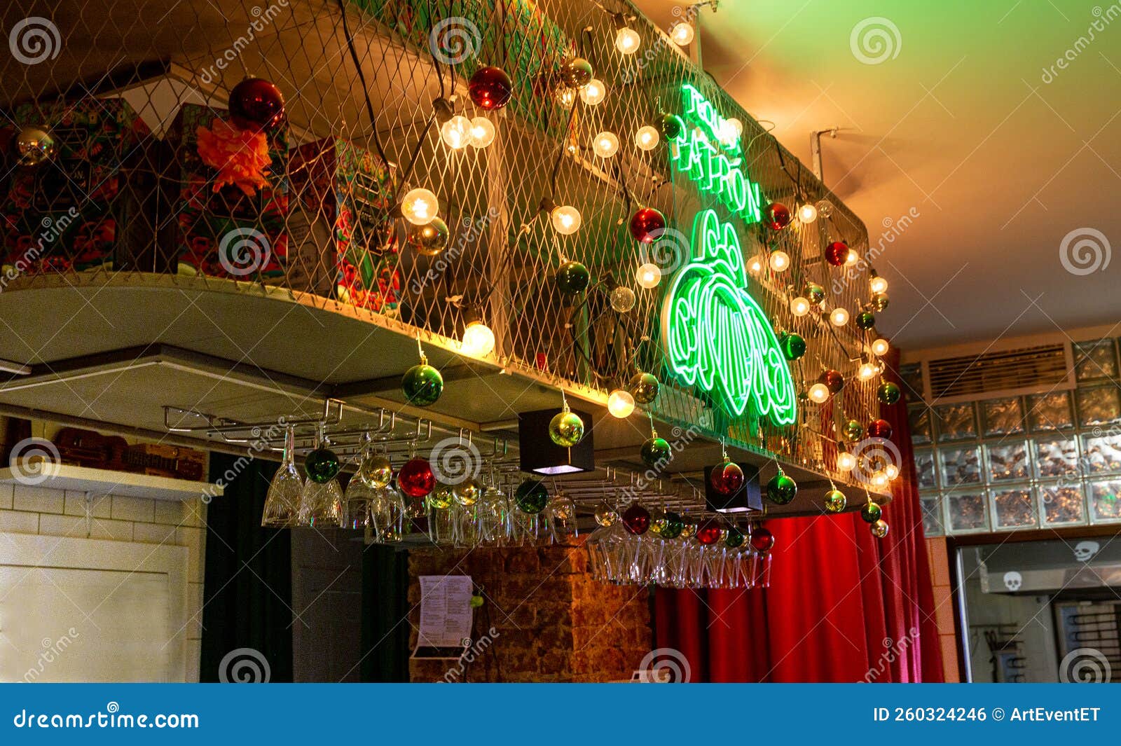 Mexican Restaurant Interior. Bar Stock Photo - Image of fashion, plant ...