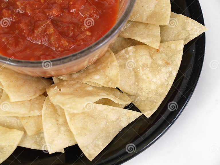 Mexican Salsa Platter stock image. Image of isolated, salsa - 4984405