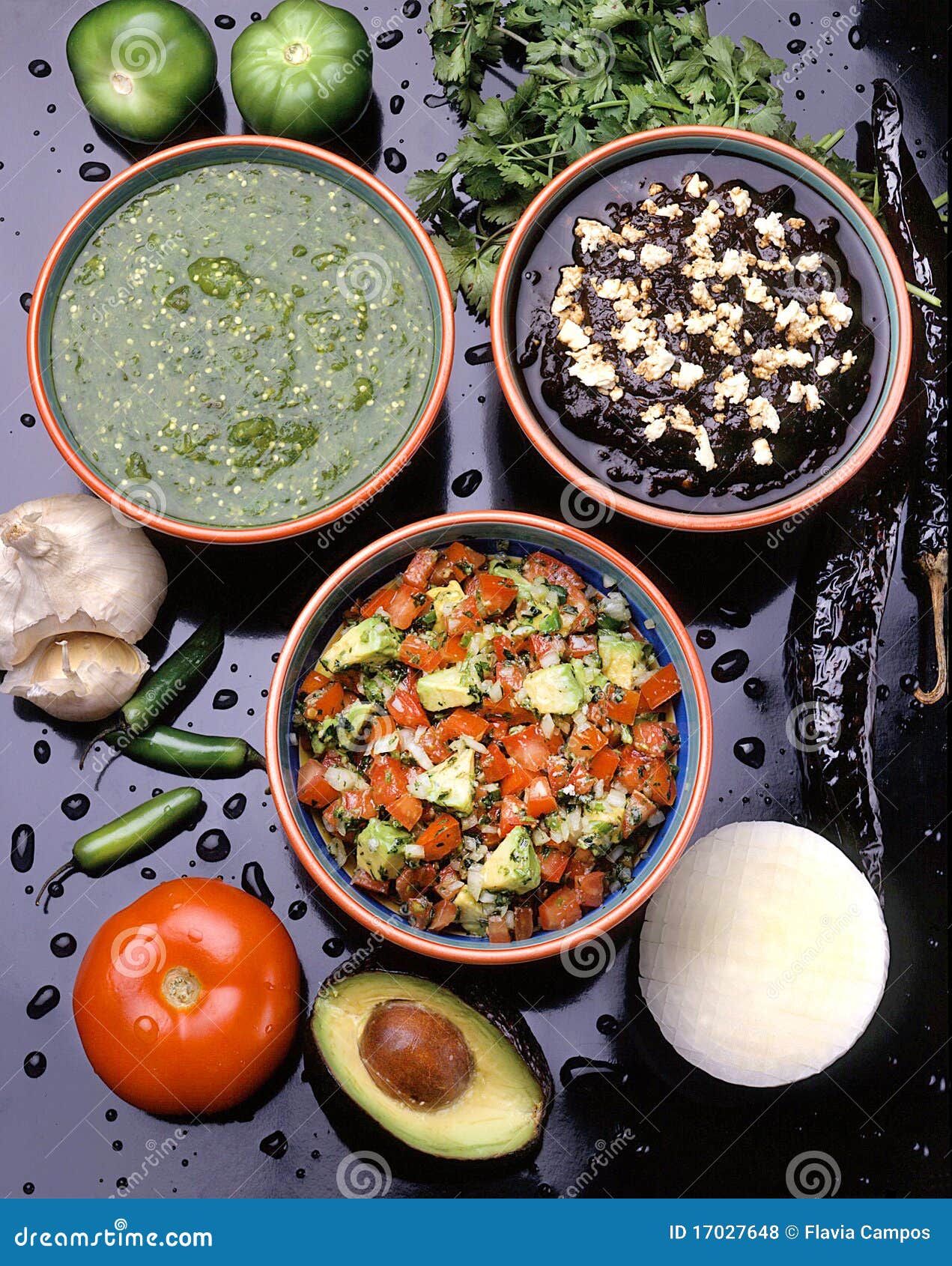 Mexican sauce stock photo. Image of green, onion, flavor - 17027648