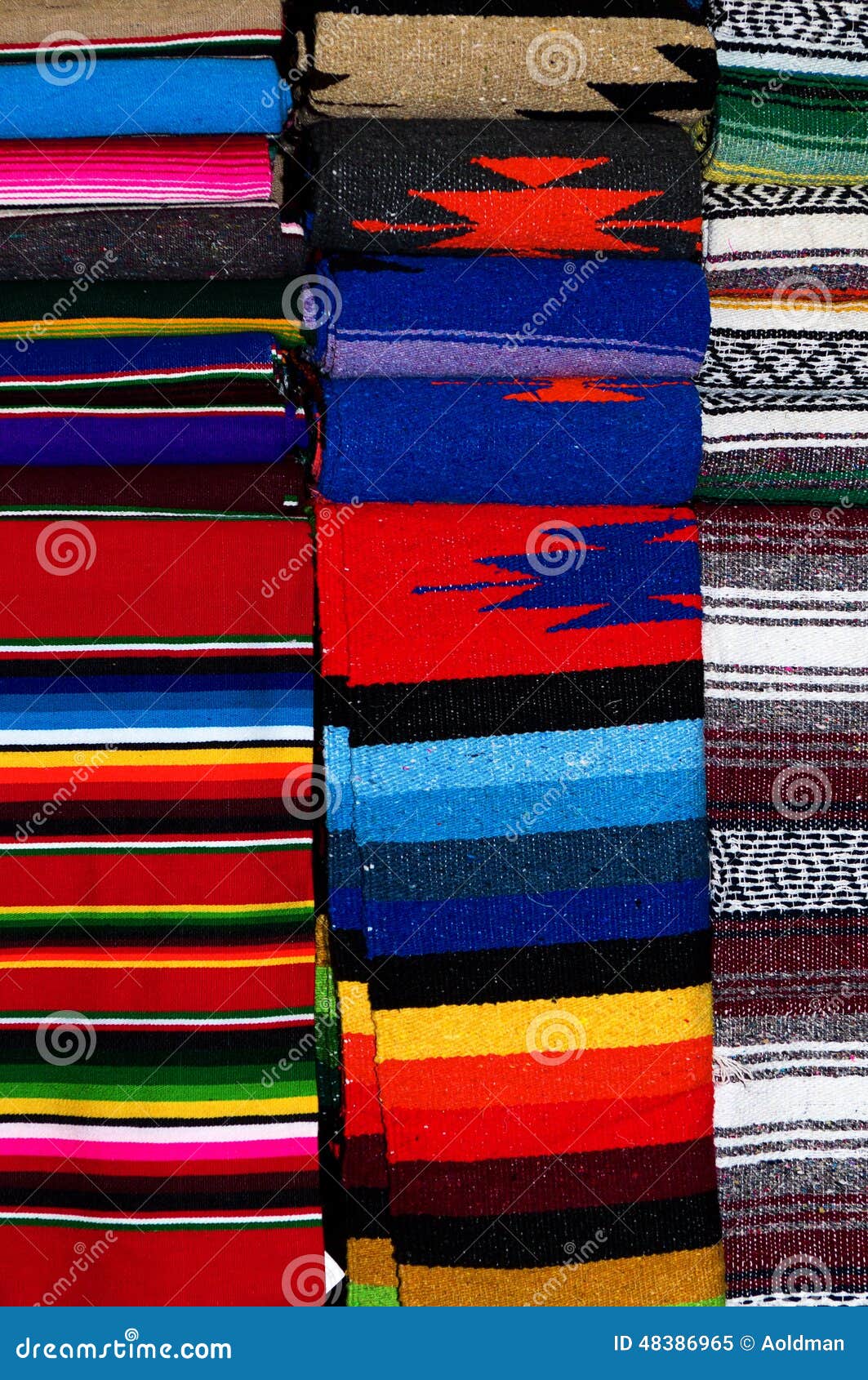 Mexican scarfs stock image. Image of guatemala, ethnicity - 48386965