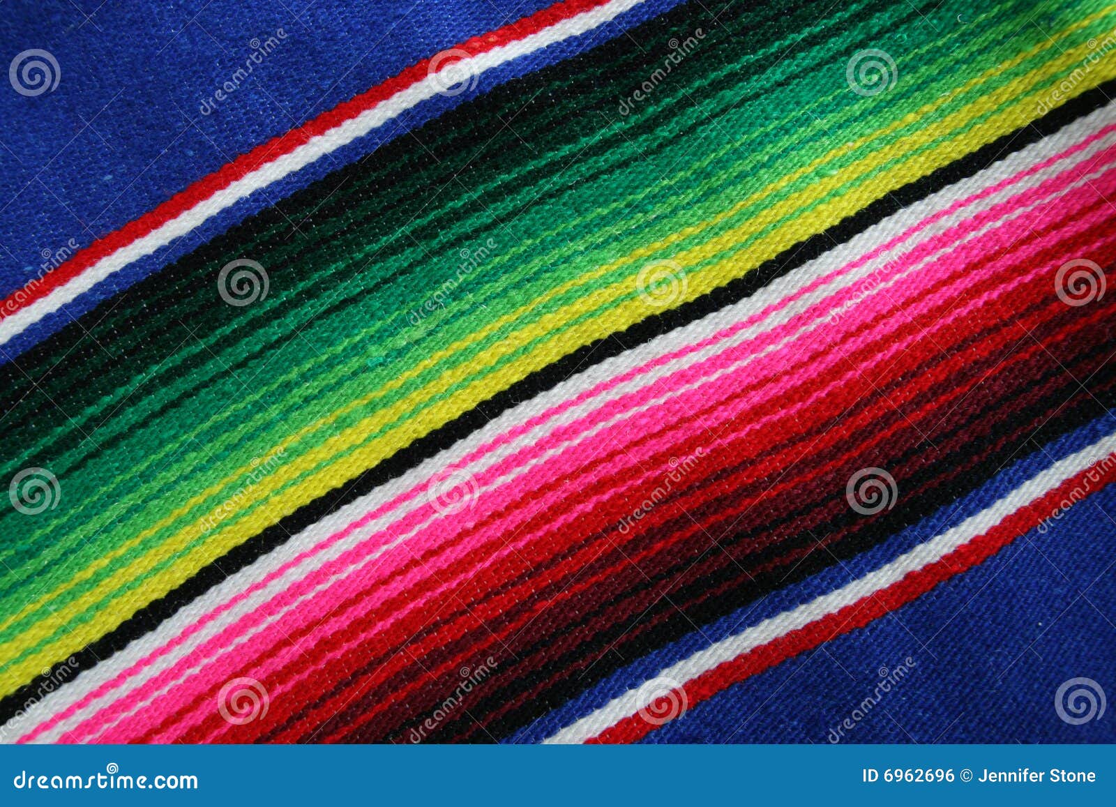Mexican Serape Vibrant Pink Macro Fabric Texture Stock Photography ...