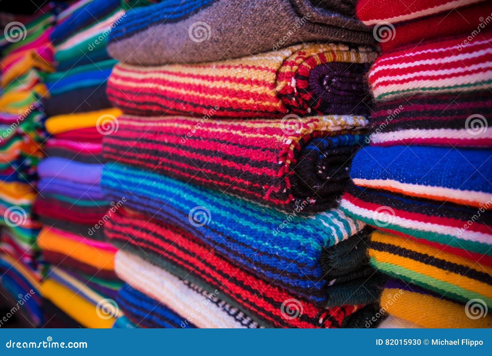 Mexican Serape blankets stock photo. Image of blanket - 82015930