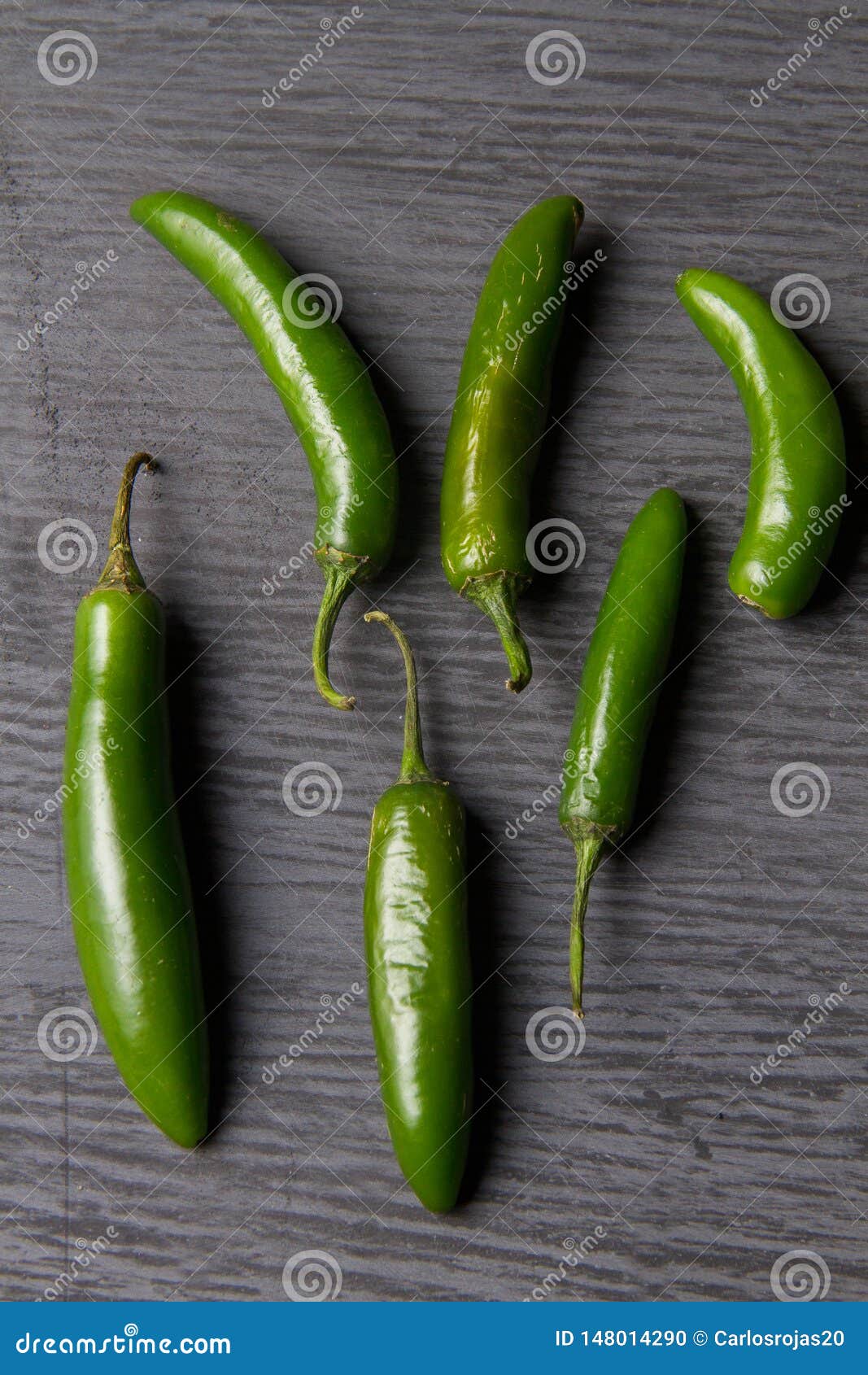 Serrano chili pepper stock photo. Image of grey, organic - 148014290