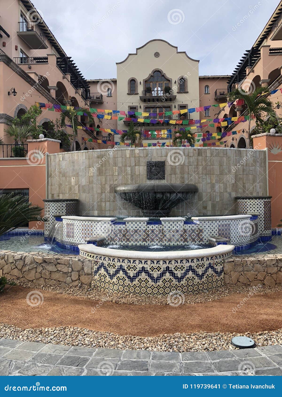 Mexican small town stock image. Image of party, mexico - 119739641