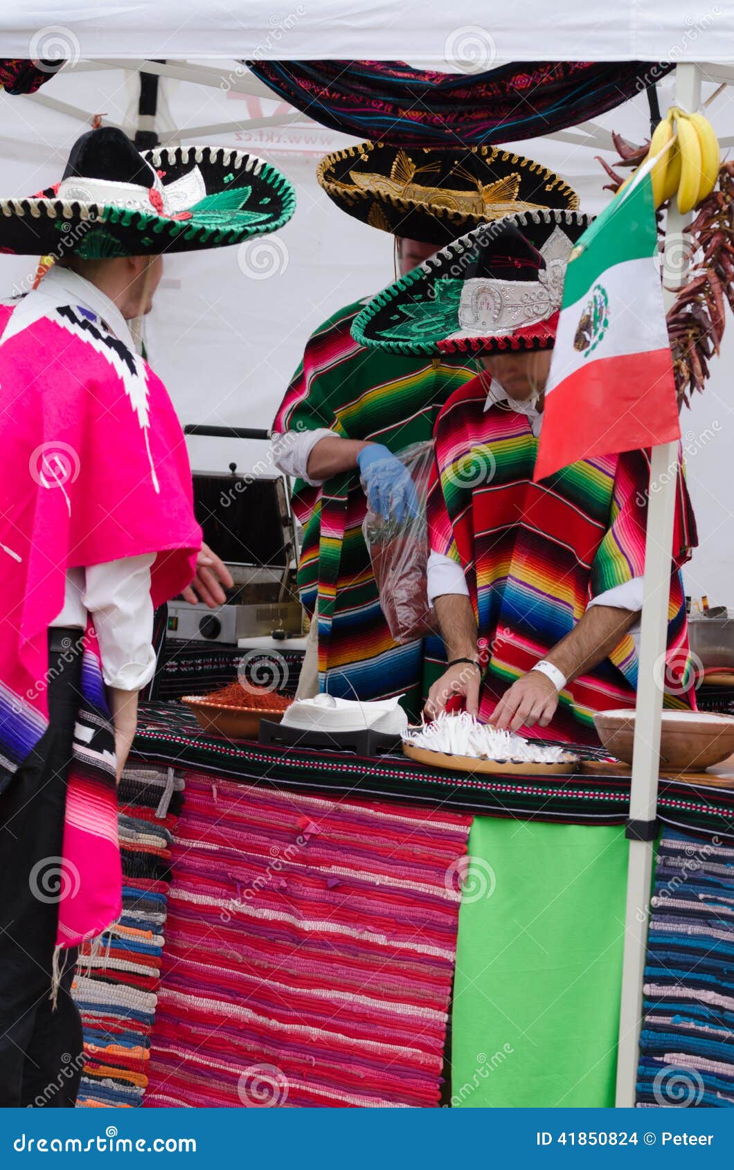 Mexican stand editorial stock image. Image of healthy - 41850824