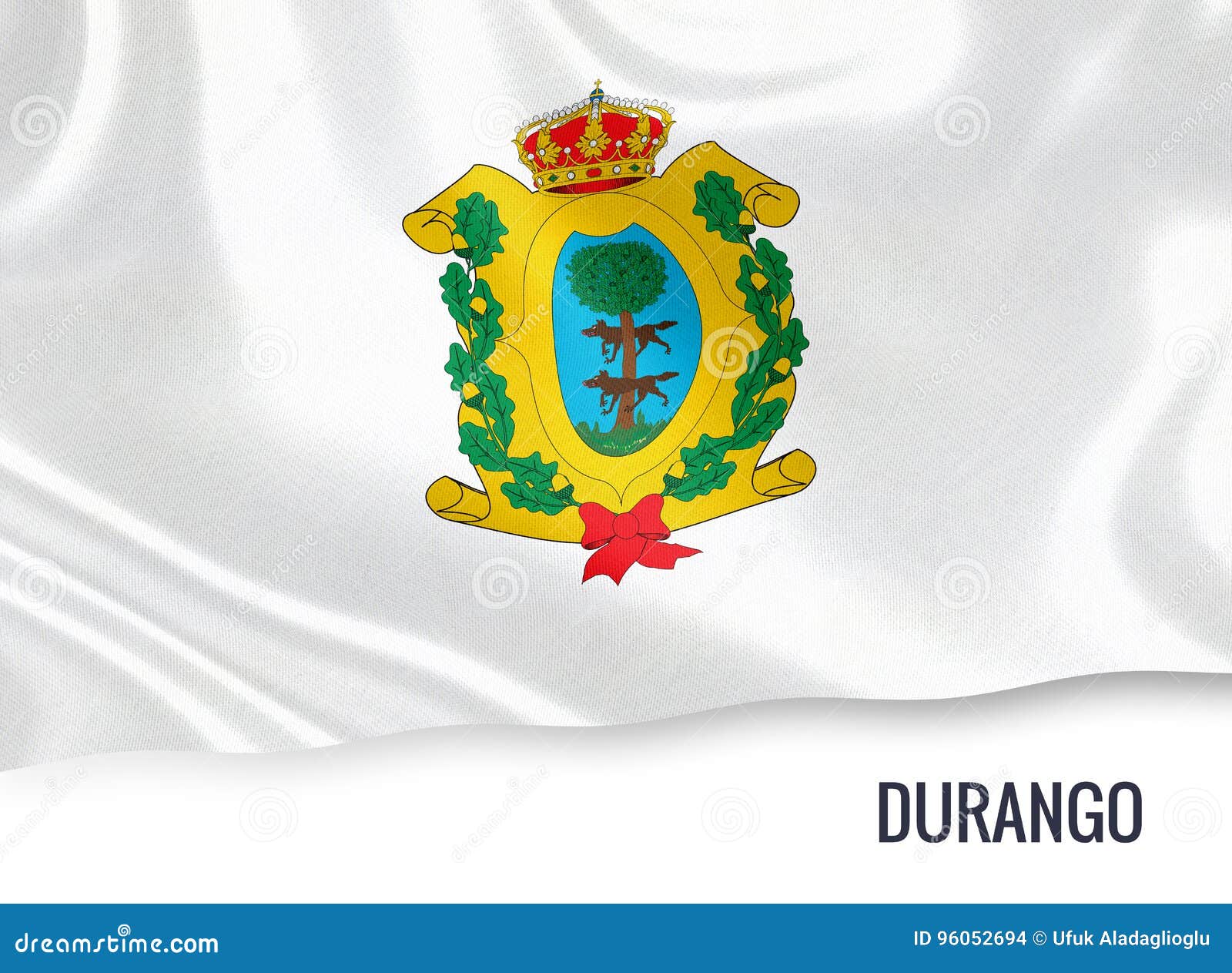 State Durango Of Mexico Map On Transparent Background. Blank Map Of ...