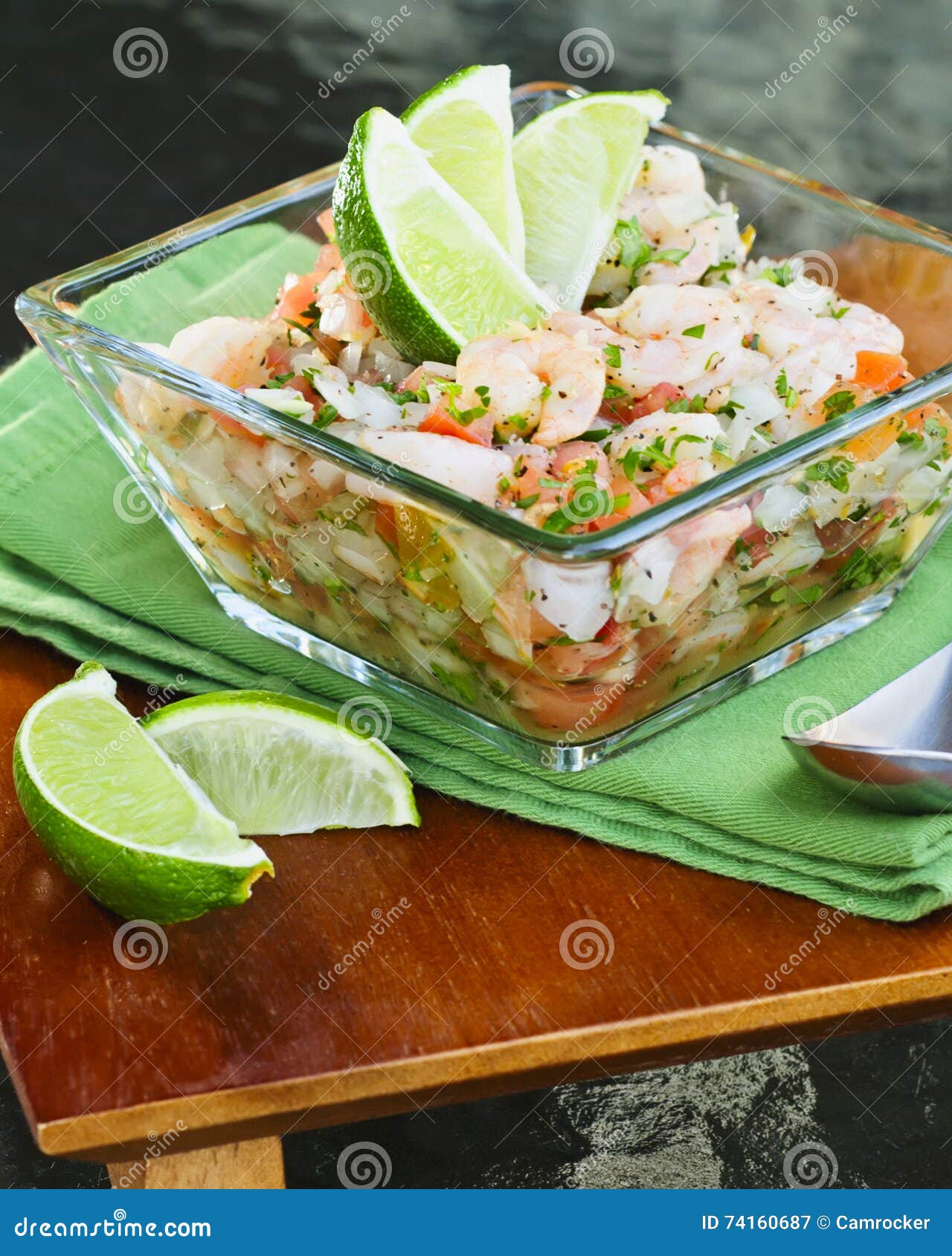 Mexican Style Ceviche stock image. Image of close, mexican - 74160687