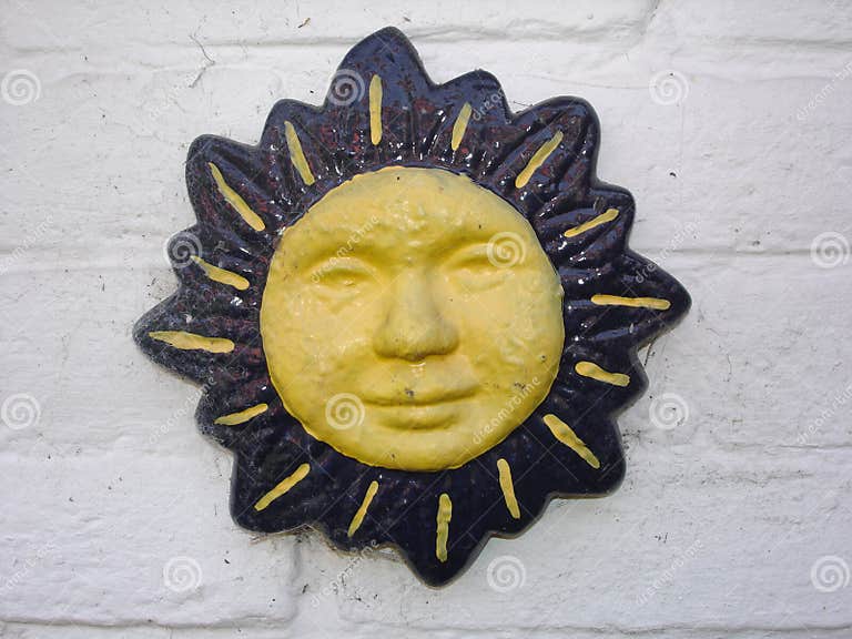 Mexican sun stock photo. Image of white, yellow, decoration - 6542636