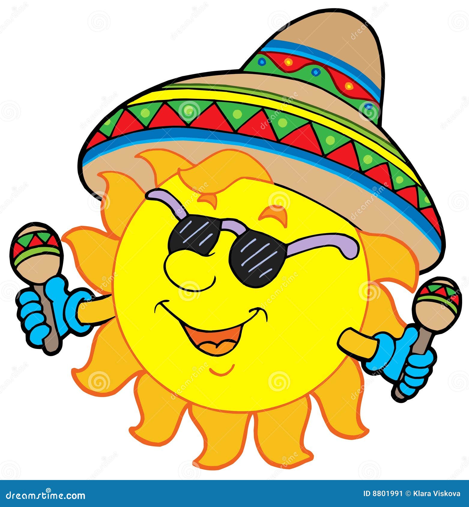 Mexican Sun Stock Image - Image: 8801991