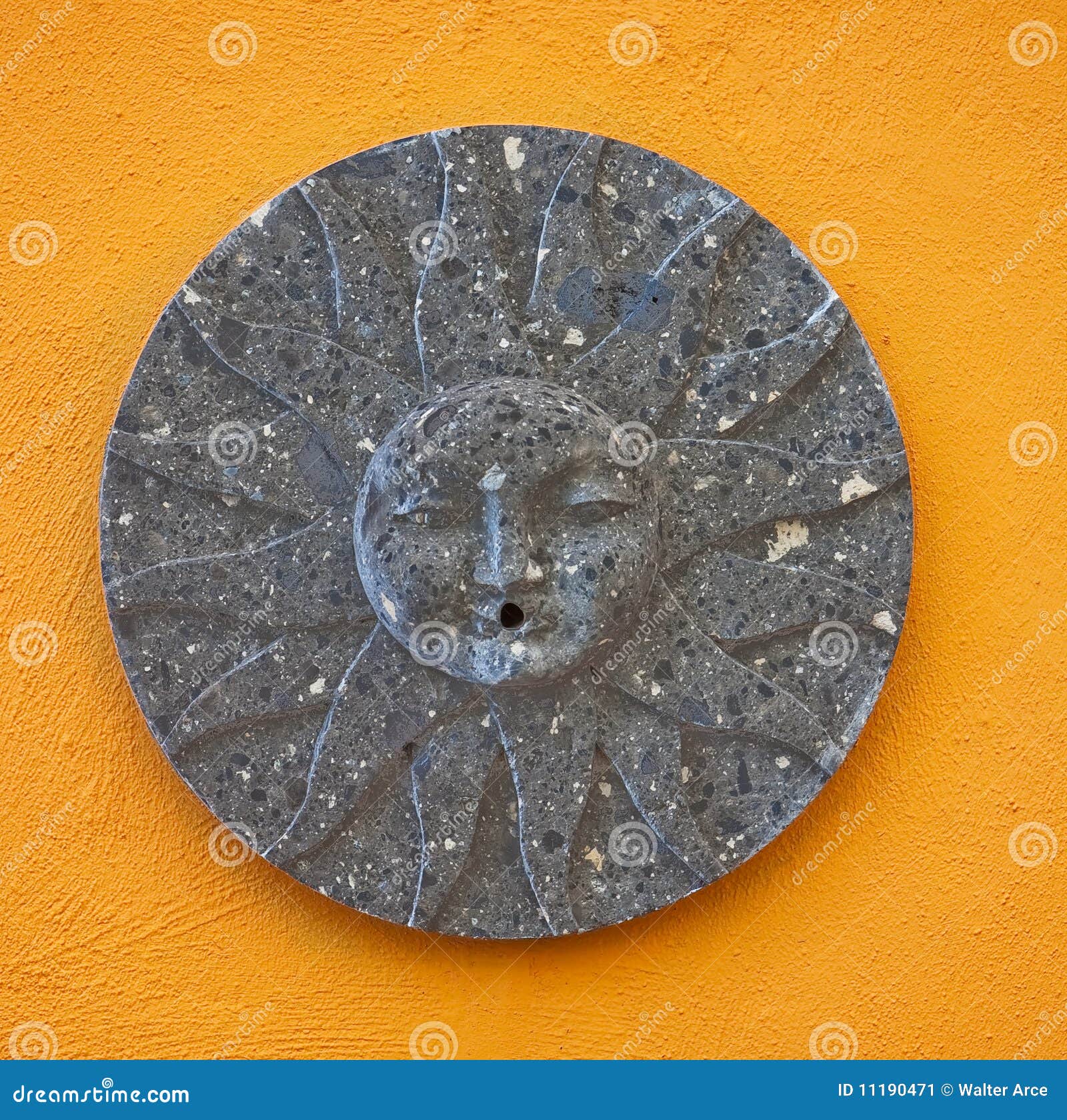 Mexican Sun Tile stock image. Image of classic, motif - 11190471