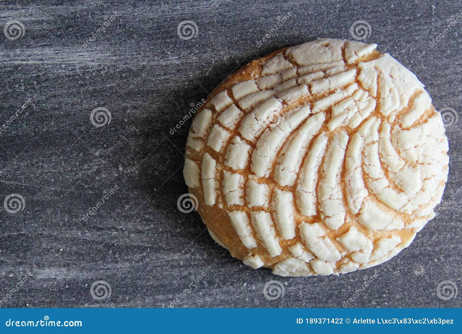 Mexican Sweet Bread, Vanilla Shell, Chocolate Shell Stock Photo - Image ...