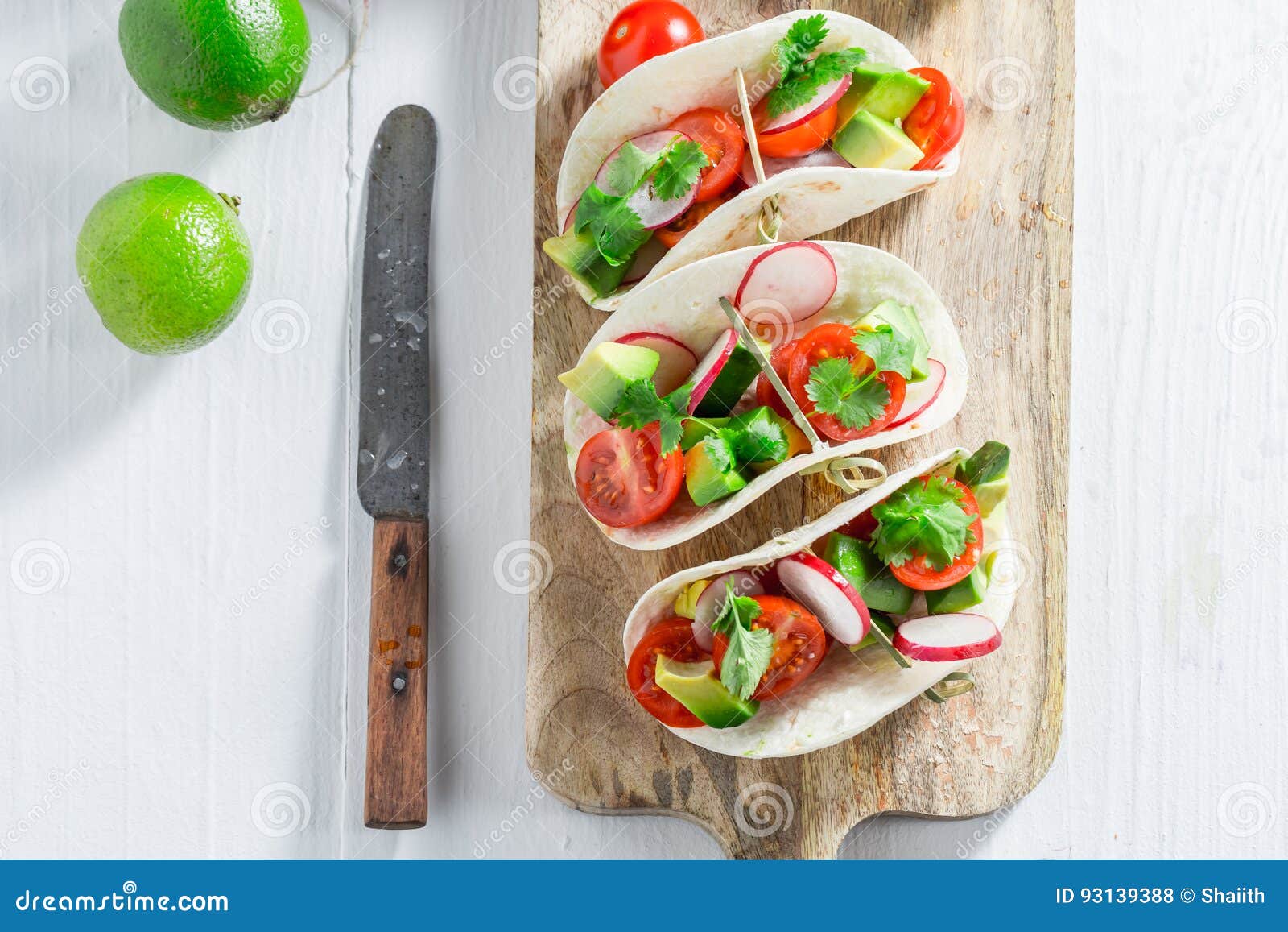 Mexican Tacos As a Snack for a Party Stock Photo - Image of fast ...