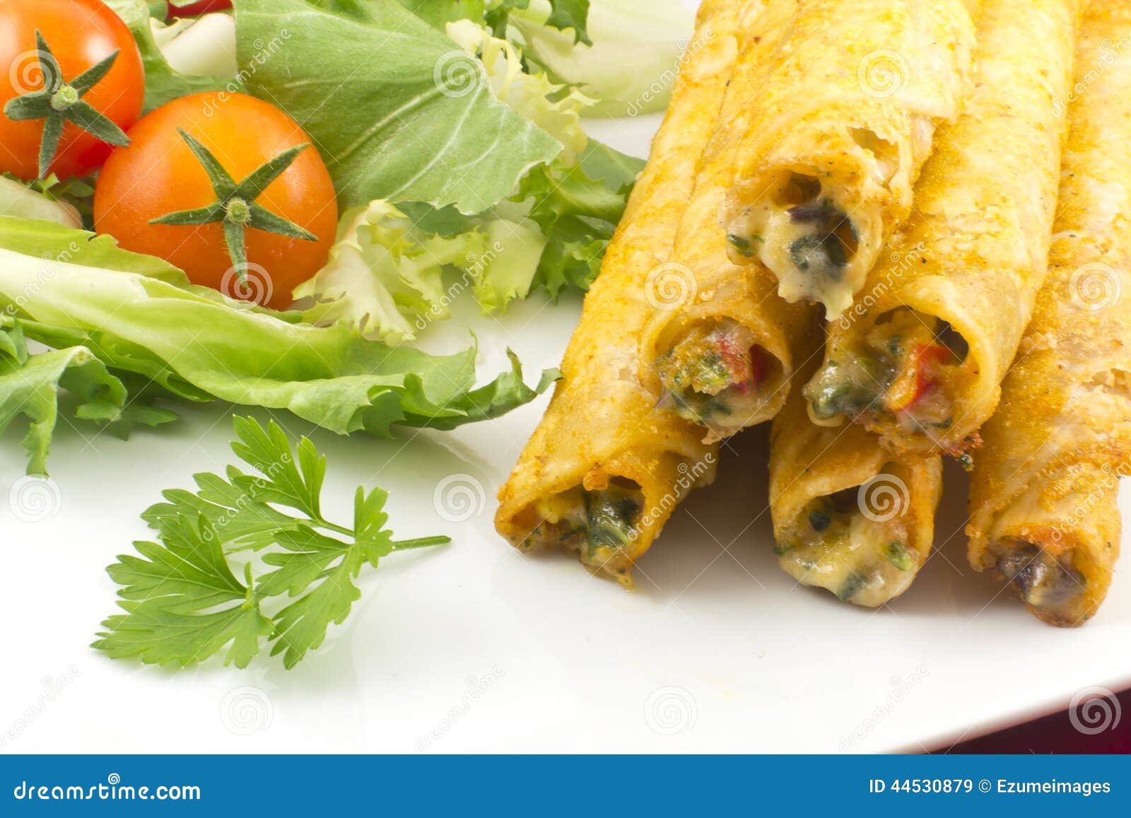 Mexican Taquitos stock image. Image of appetizer, chicken - 44530879