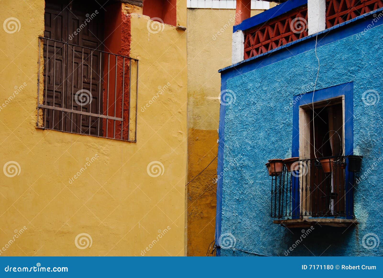 Mexican windows stock photo. Image of houses, windows - 7171180