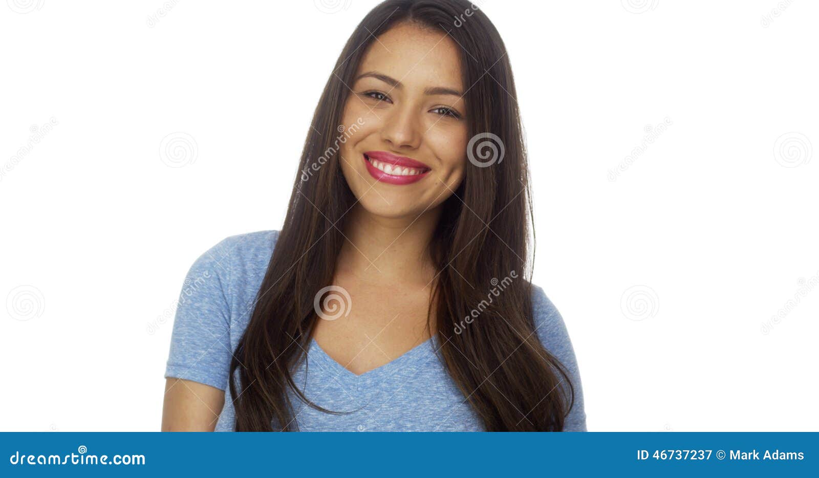 Smiling Hispanic Woman