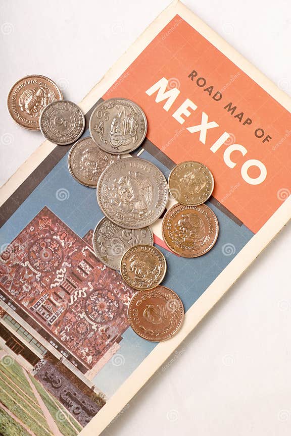 Mexico stock image. Image of mexico, money, roadmap, pesos - 687489
