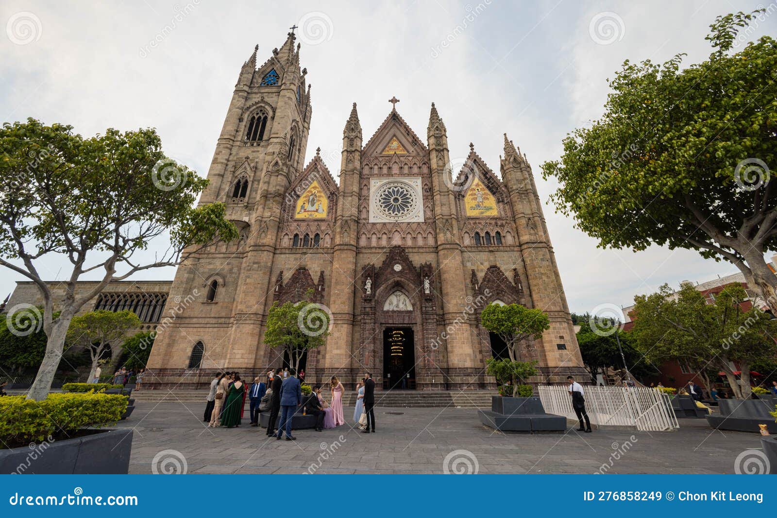 Exterior View of the Templo Expiatorio Del Santisimo Sacramento ... Exterior View of the Templo Expiatorio Del Santisimo Sacramento ...