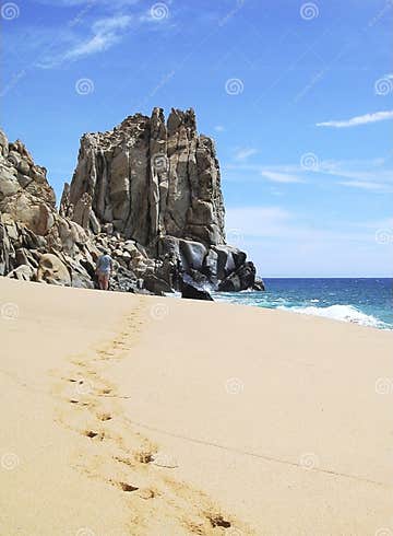 Mexico Beach Walk stock image. Image of california, surf - 118751