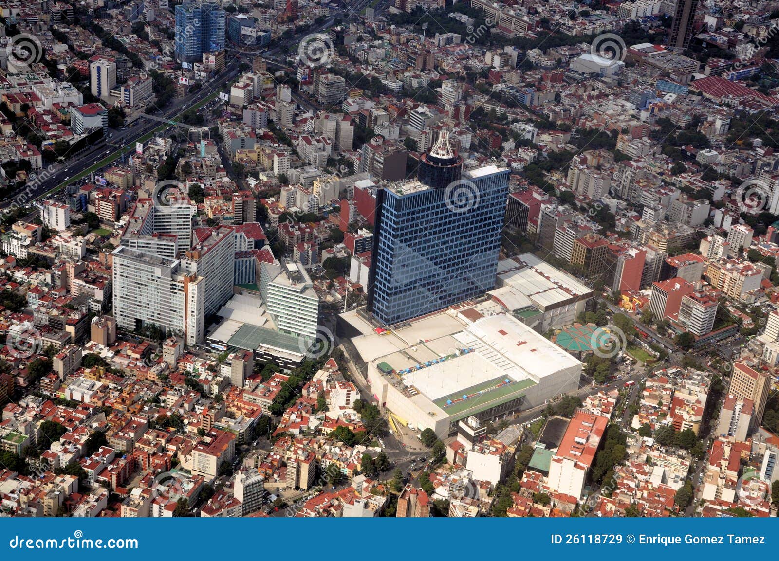 Mexico City Aerial view editorial stock image. Image of mexico - 26118729