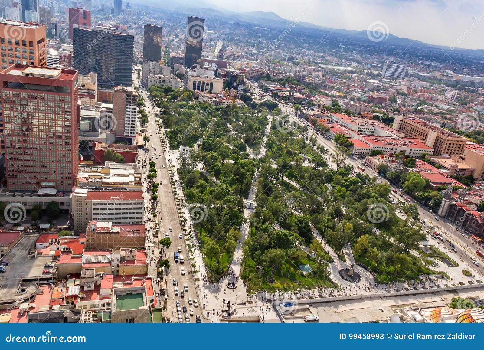 MEXICO CITY - CIRCA MAY 2013: Alameda Central Park Editorial Stock ...